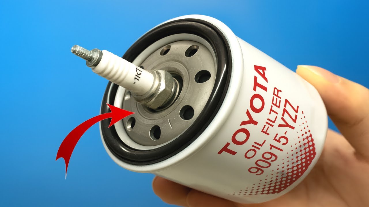 Surprise with broken oil filter: Reuse idea that surprises millions ...