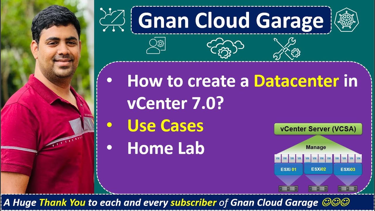 6. Creating a Datacenter in vCenter 7.0: Use Cases & Home Lab Tutorial ...