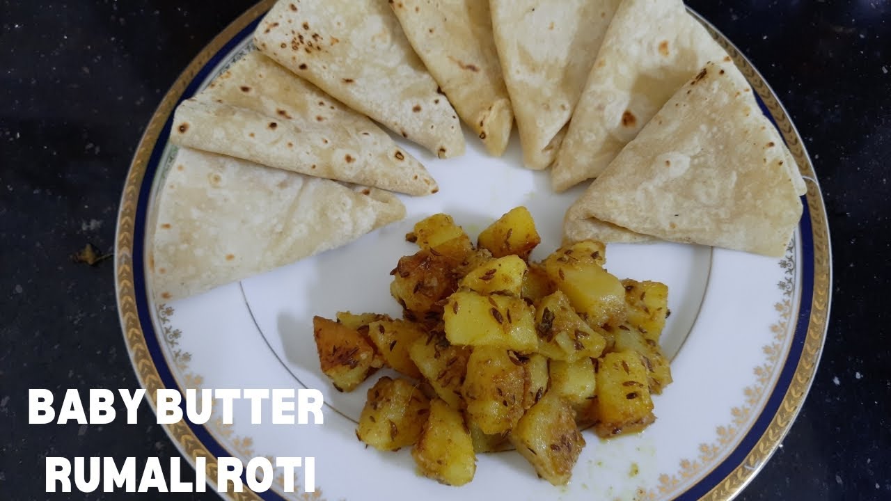 From Dough to Delight Baby Butter Rumali Roti Making Process | # ...