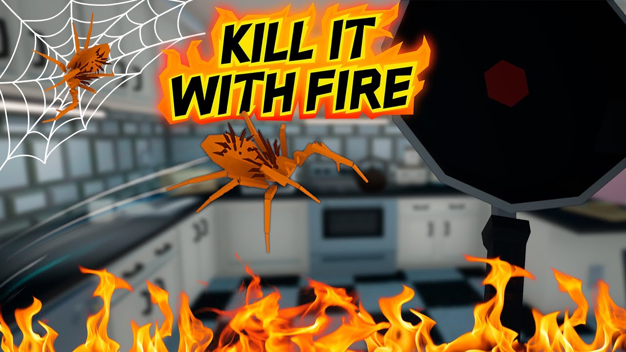 Scary Jumping Spiders | Kill It With Fire - part 2 - YouTube