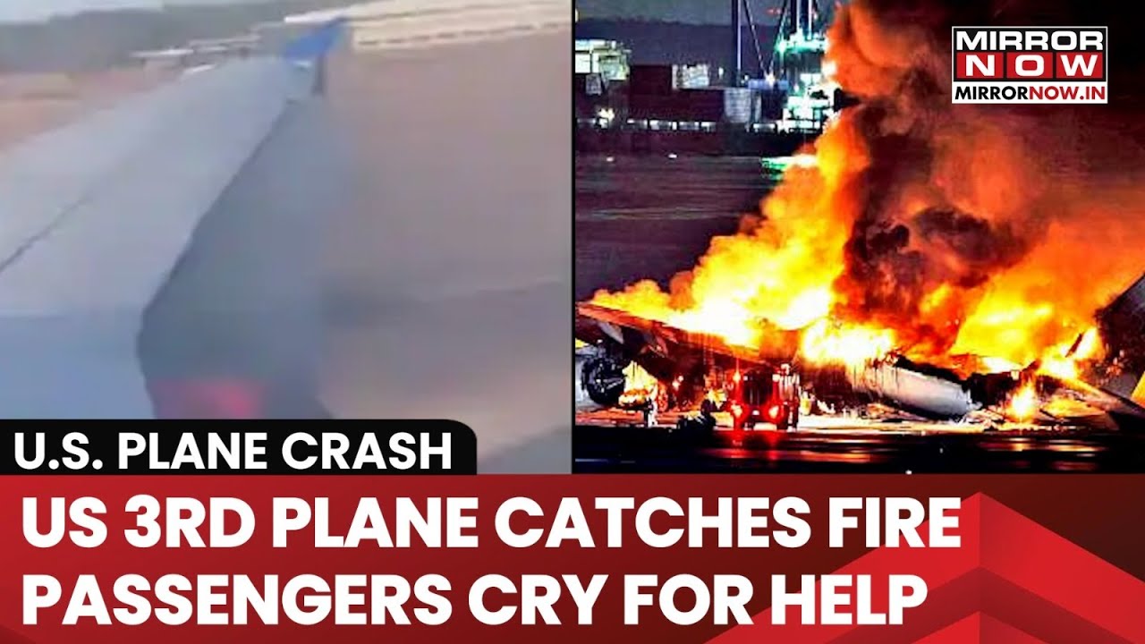 US Third Plane Incident In Days: Jet Catches Fire At Houston Airport ...