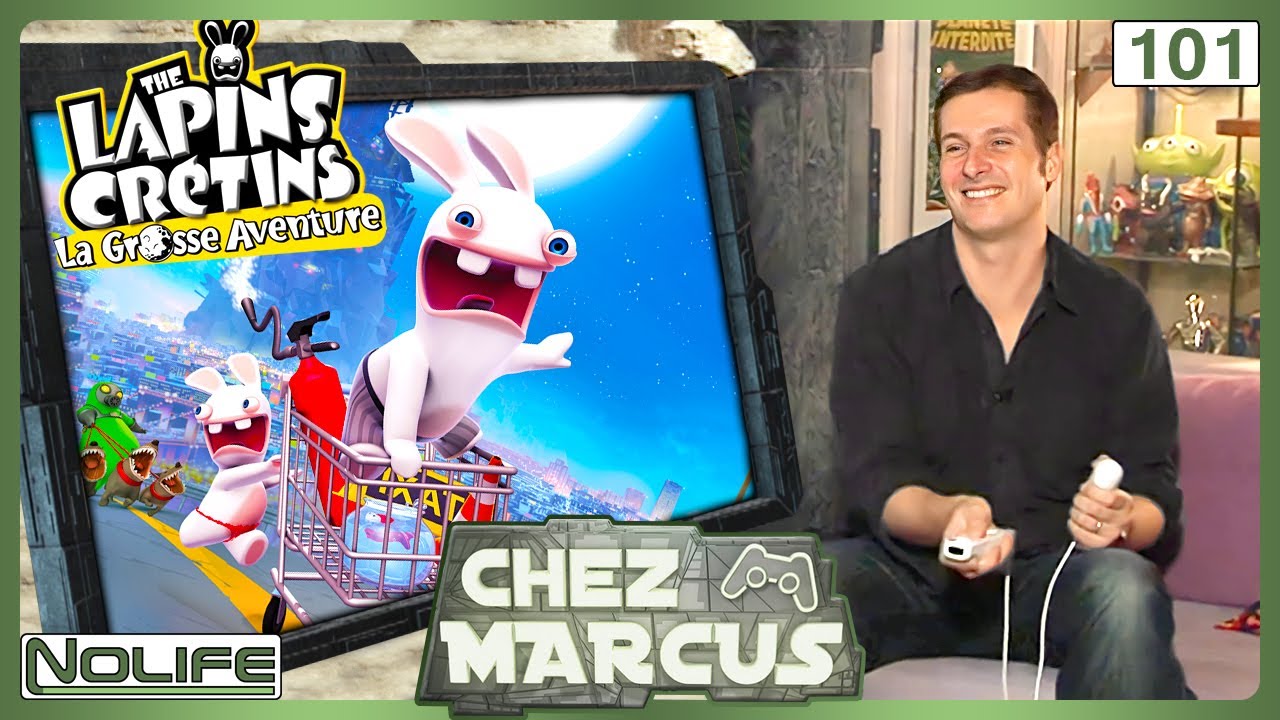 Chez Marcus n°101 : Les Lapins Crétins - La Grosse Aventure - YouTube