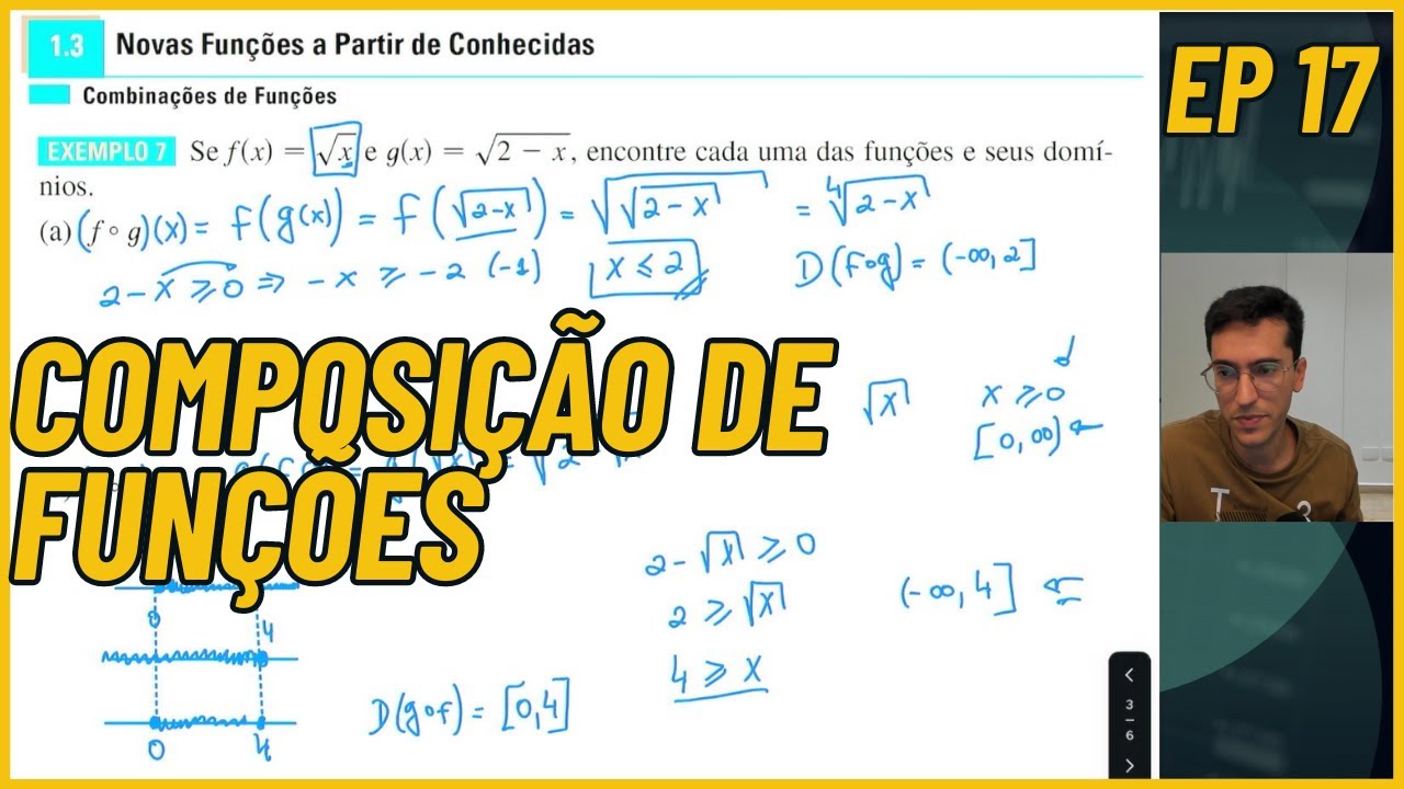 Composição de funções - cálculo 1 #17 - YouTube