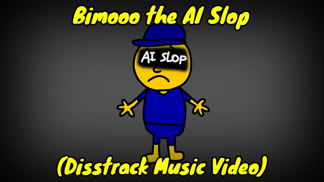 Bimooo the AI Slop (Disstrack Music Video) - YouTube