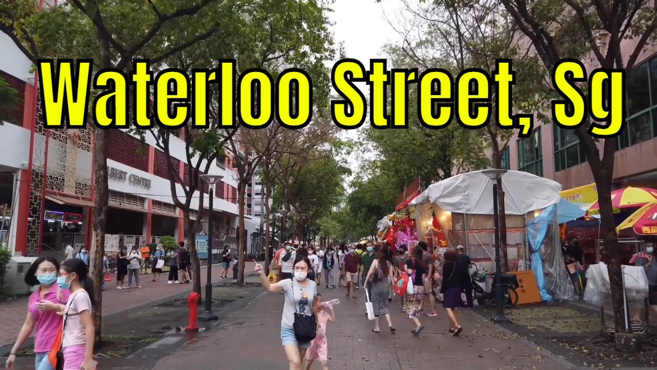 Walking Tour: Waterloo Street, Singapore || by Stanlig Films - YouTube