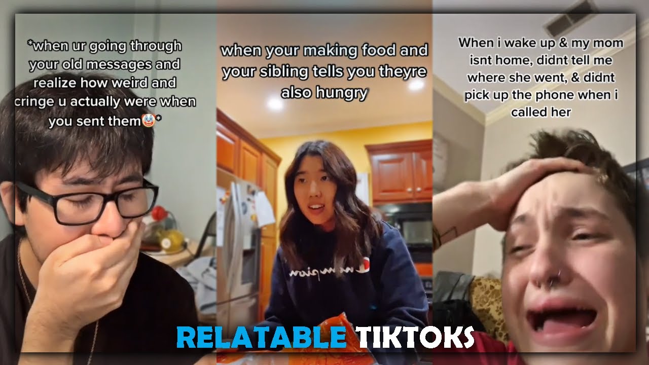 RELATABLE TIKTOKS THAT WILL MAKE YOU LAUGH! 🤣 - YouTube