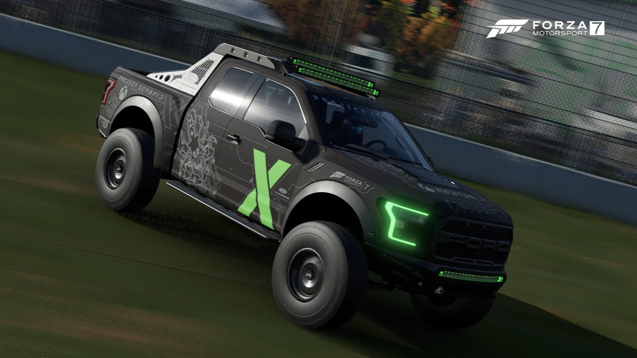 Forza Motorsport 7 FORD Raptor Xbox One X Project Scorpio Edition - YouTube