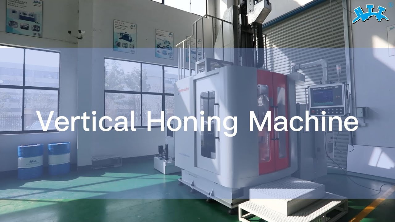 HTT - Vertical Honing Machine - YouTube