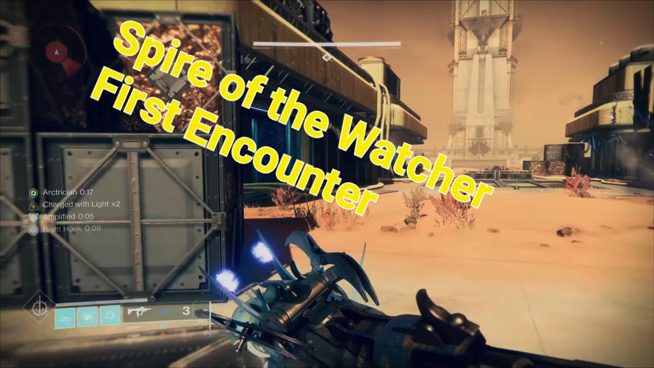 Spire of the Watcher First Encounter Solo - YouTube