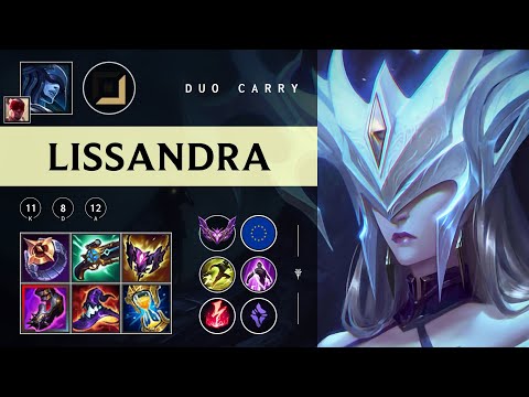 Lissandra Carry vs Ashe - EUW Master Patch 25.22