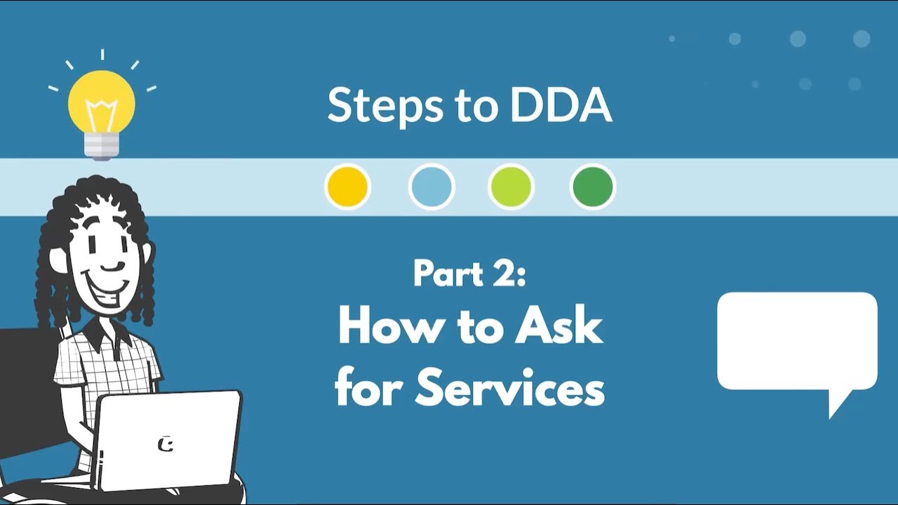 How to Ask for DDA Services - YouTube