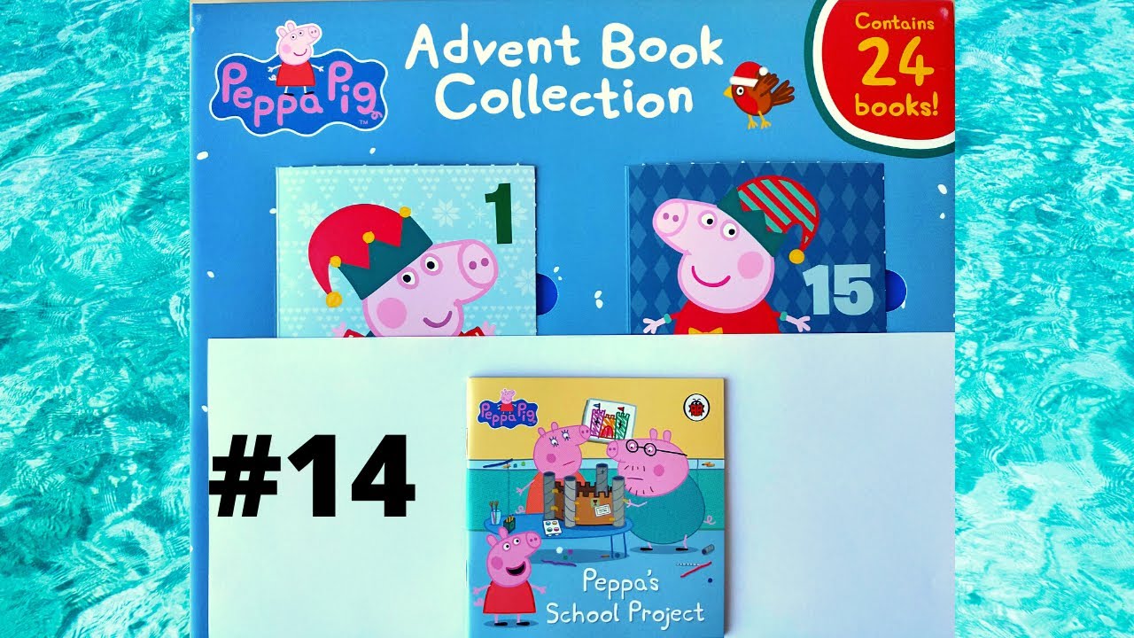 Reading Peppa Pig Advent Calendar 2020 Book Collection Day #14 - Peppa ...