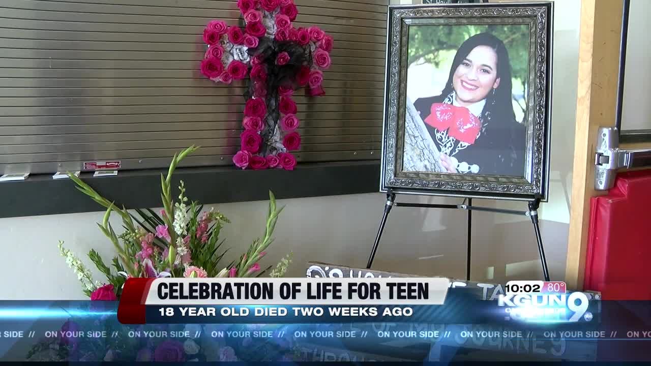 Community celebrates life of Victoria Arias - YouTube