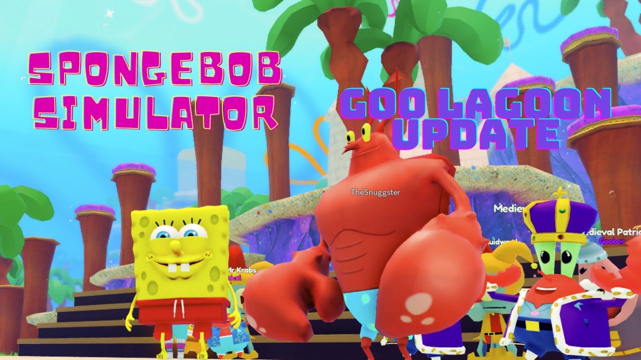 MASSIVE GOO LAGOON UPDATE! | ROBLOX SPONGEBOB SIMULATOR - YouTube