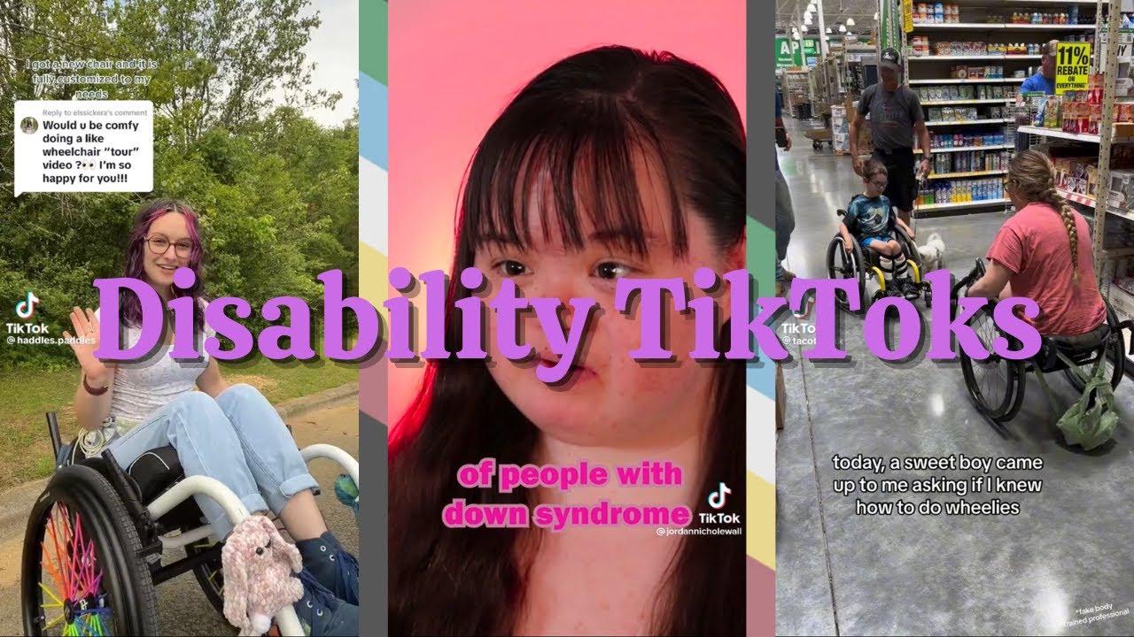 disability tiktoks - YouTube