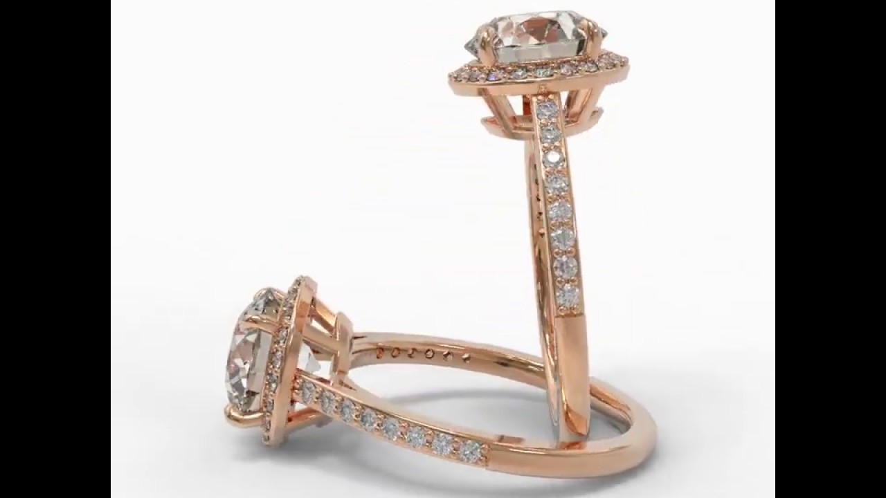 jewelry visualization 3d jewelry animation - YouTube