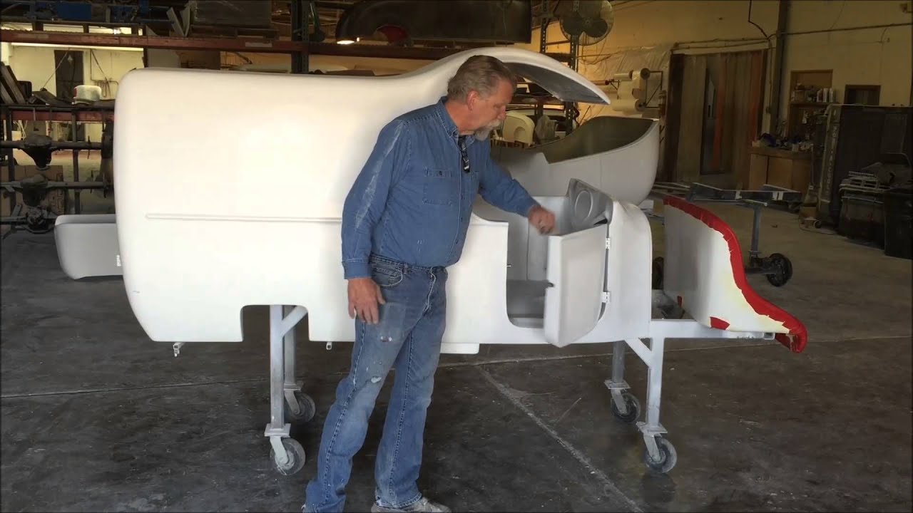 Spirit Cars 1923 C-Cab delivery fiberglass t bucket body - YouTube