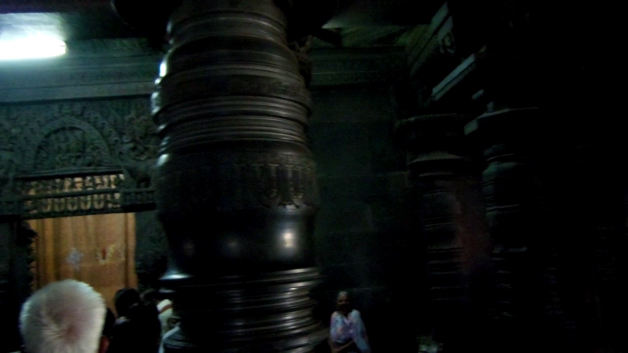 In side Chennakeshava Temple complex, Belooru, state of Karnataka ...