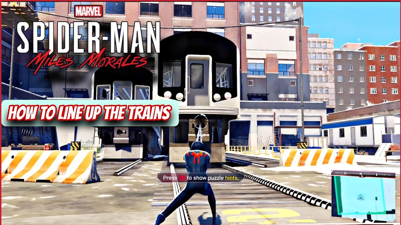 Spider Man Miles Morales How To Line up the Train Harlem Train Out of ...
