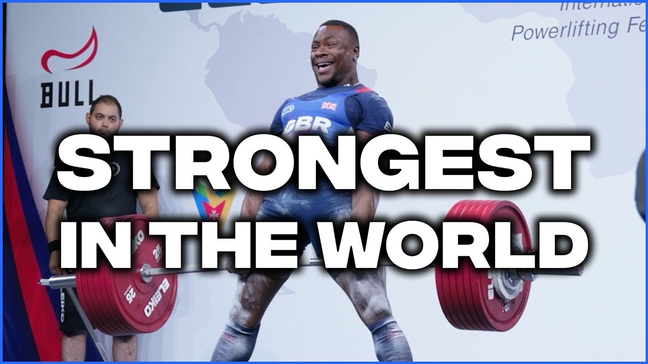 MANSON ADAGU | 83kg IPF Junior World Champion 2024 - YouTube