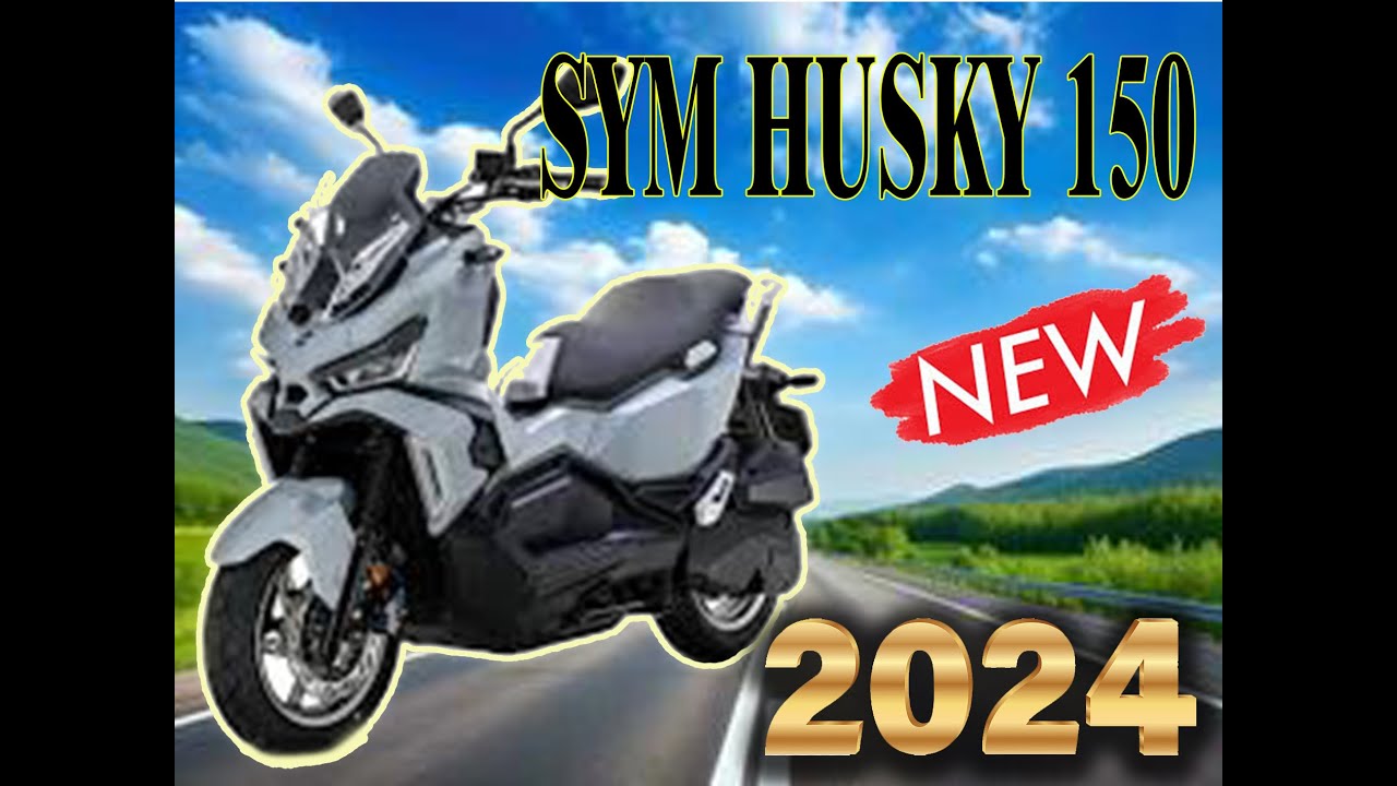 SYM HUSKY 150 | 2024 | Price Quick Specs and Features. - YouTube