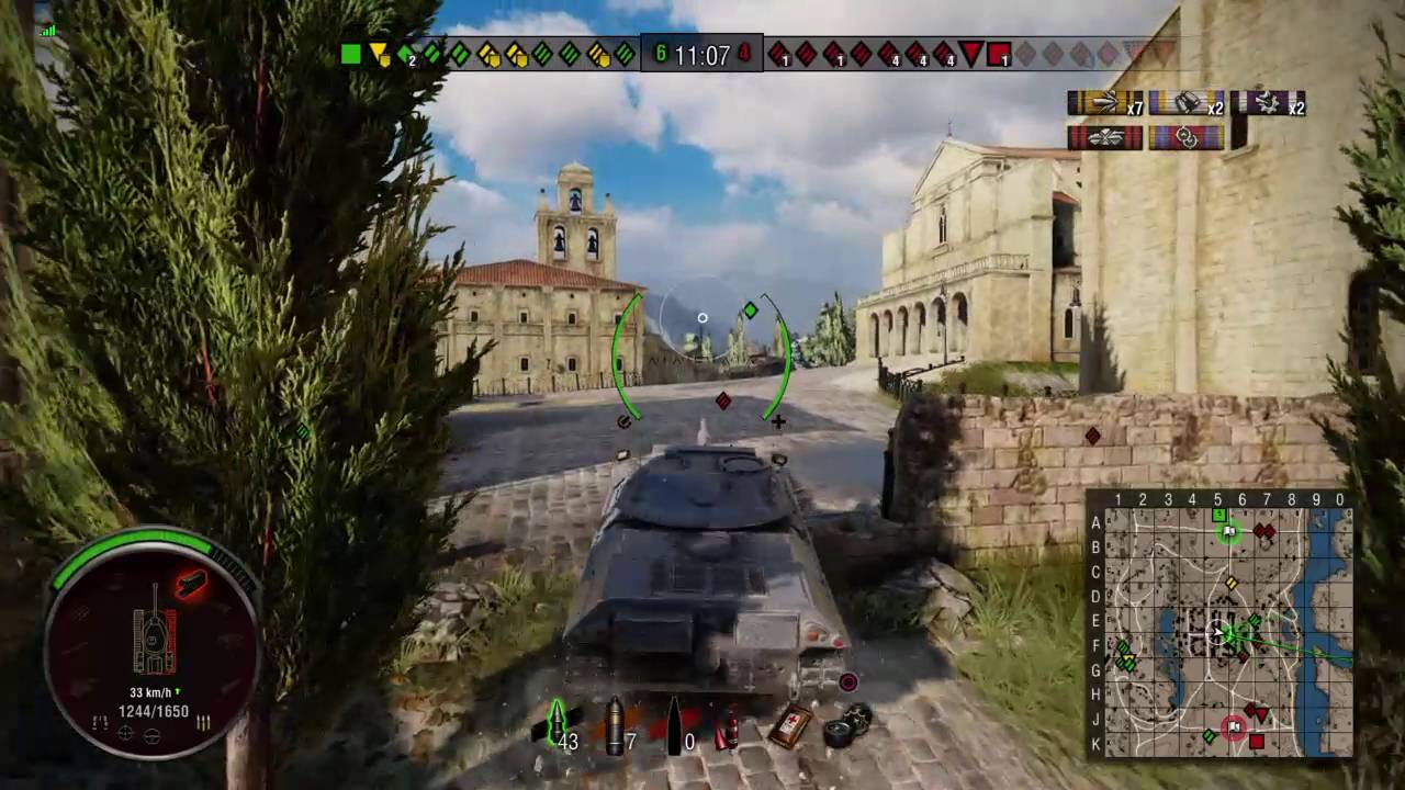 World of Tanks Leopard Prototype Gameplay - YouTube