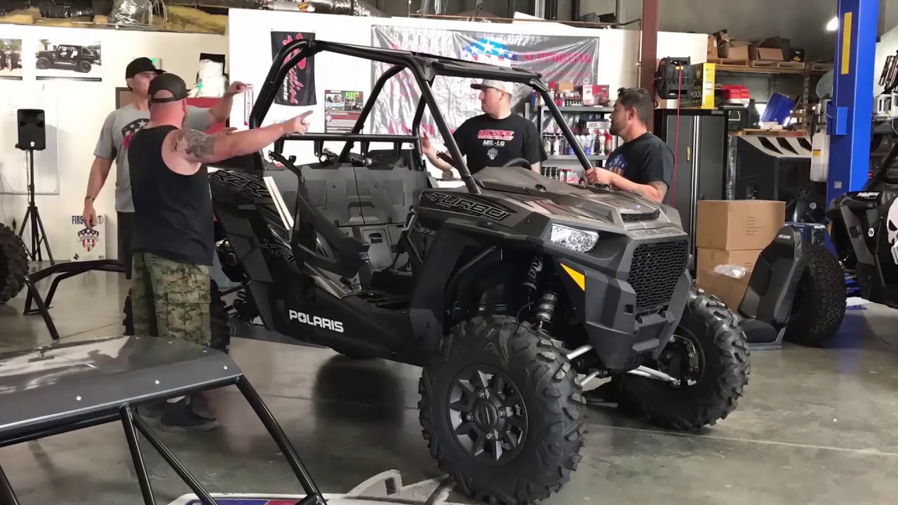 TRIGGER WarFighter Made Polaris RZR Build - Part 2 - YouTube