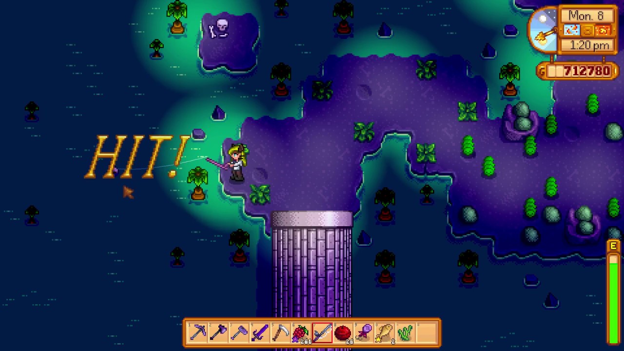 How to get a Slimejack fish - Stardew Valley - YouTube