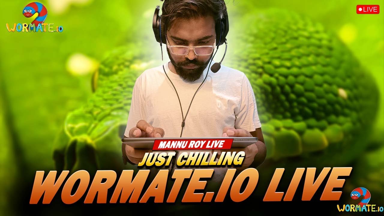 JUST CHILLING💖 WORMATE.IO LIVE || warmate live #warmate # ...