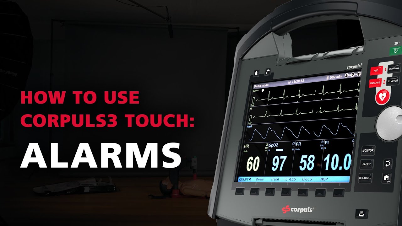 Tutorials by corpuls [en] How to use corpuls3: Alarms - YouTube