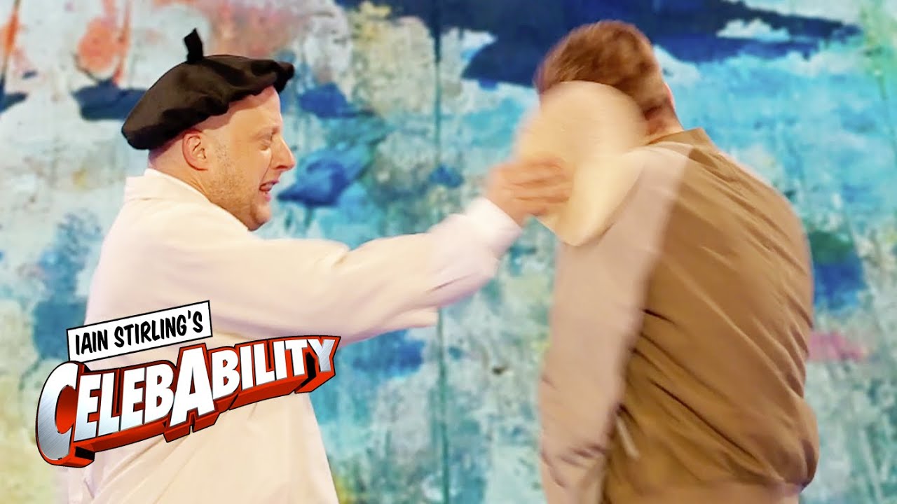 Marek Larwood SLAPS Iain Stirling With a Tortilla! 🤣 | CelebAbility ...