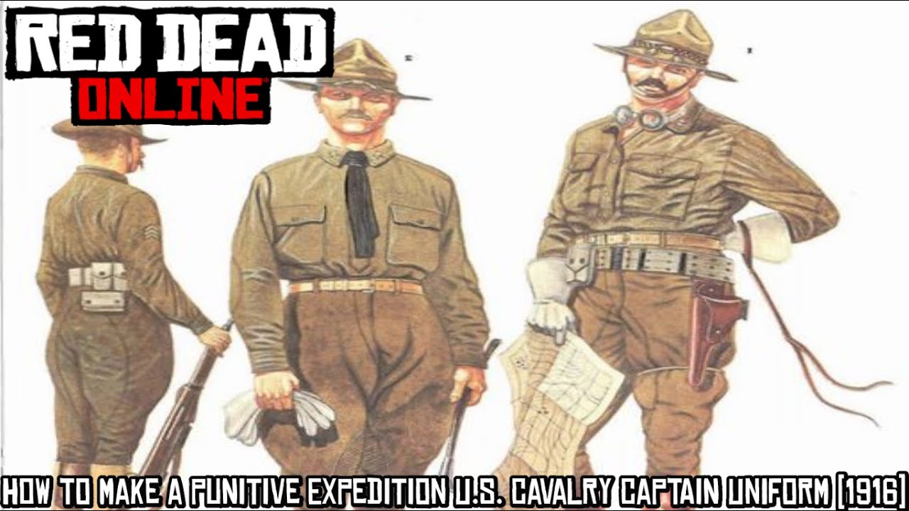 RDO: How to Make a Punitive Expedition U.S. Cavalry Captain Uniform ...
