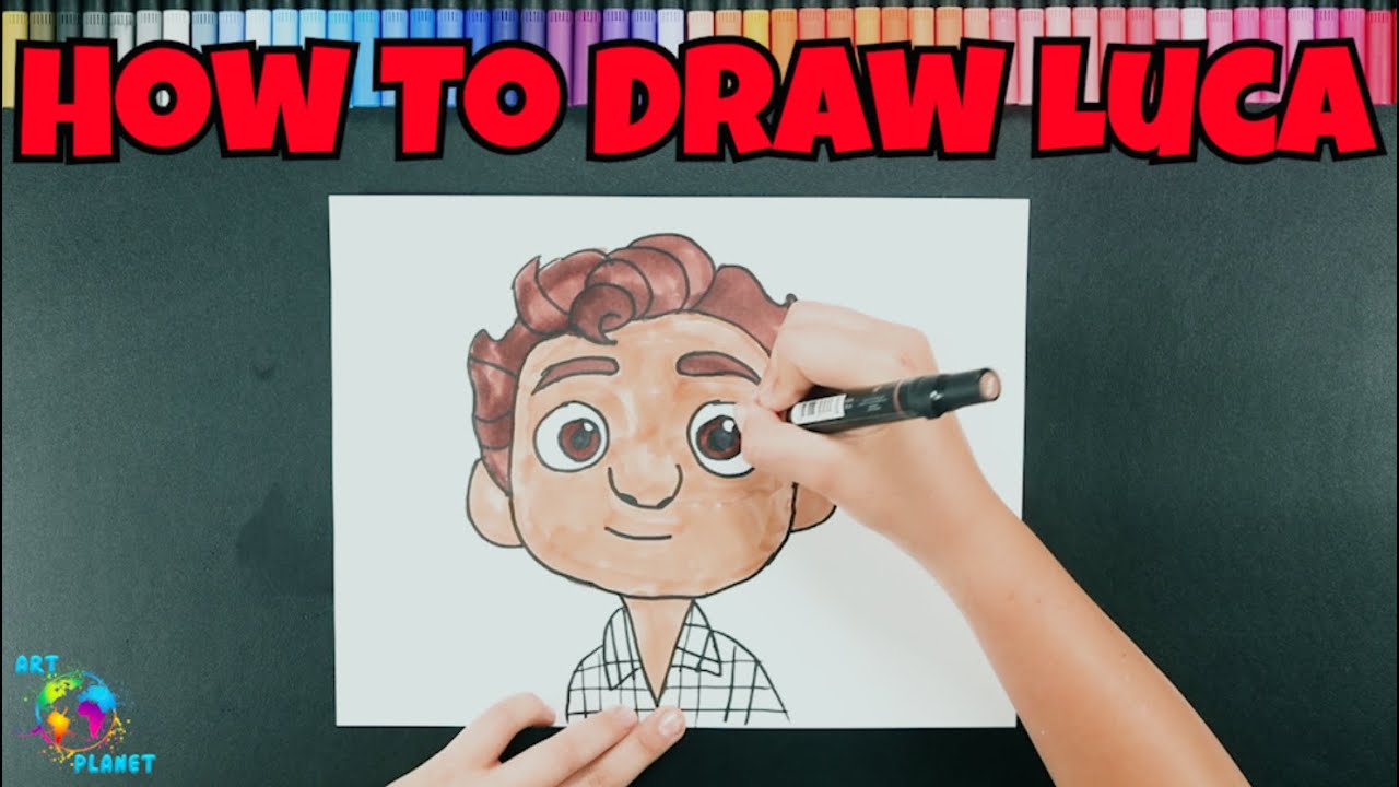How To Draw Luca for Kids - YouTube