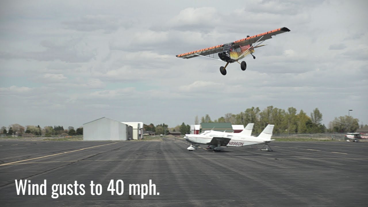 STOL LANDINGS AND TAKEOFFS IN 40 MPH WINDS! Where is Silvija? - YouTube