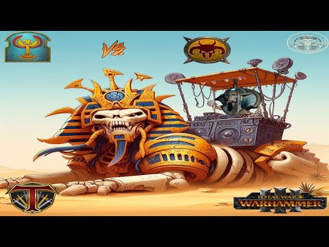 UNLEASH THE SPHINX | Tomb Kings vs Beastmen - Total War Warhammer 3 ...