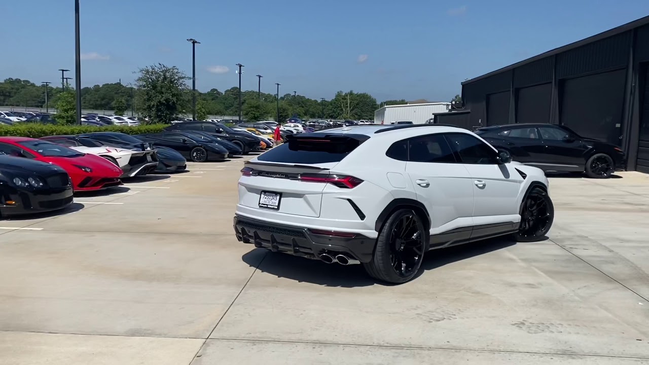Lamborghini urus. Ryft wheels, exhaust and carbon kit. Engine REVS!🔥 ...
