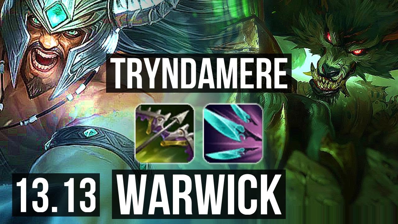 TRYNDA vs WARWICK (TOP) | 900+ games, 1.4M mastery | NA Master | 13.13 ...
