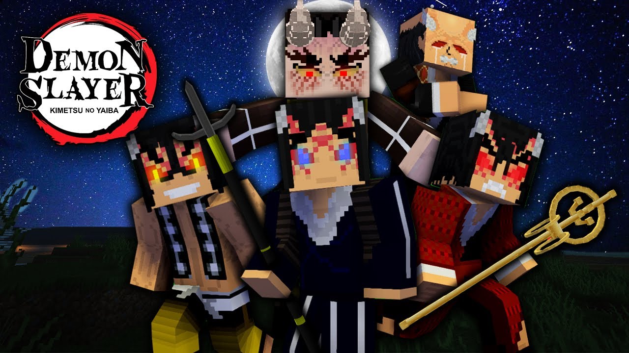 New Upper Moon 4 - Demon Slayer Mod Minecraft 1.16.5 (2021) - YouTube