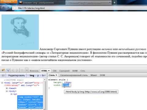 Изображение - элемент img