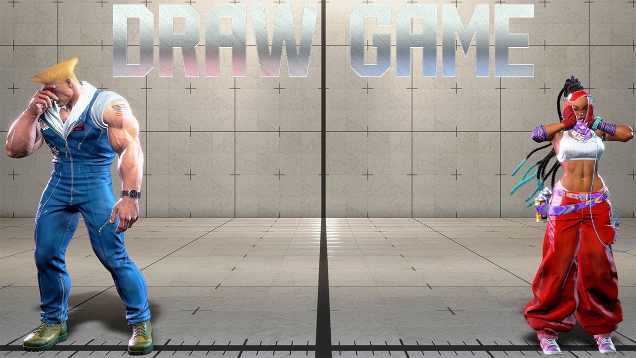 Street Fighter 6 - All Characters Draw Game Animations | No HUD 4K ...