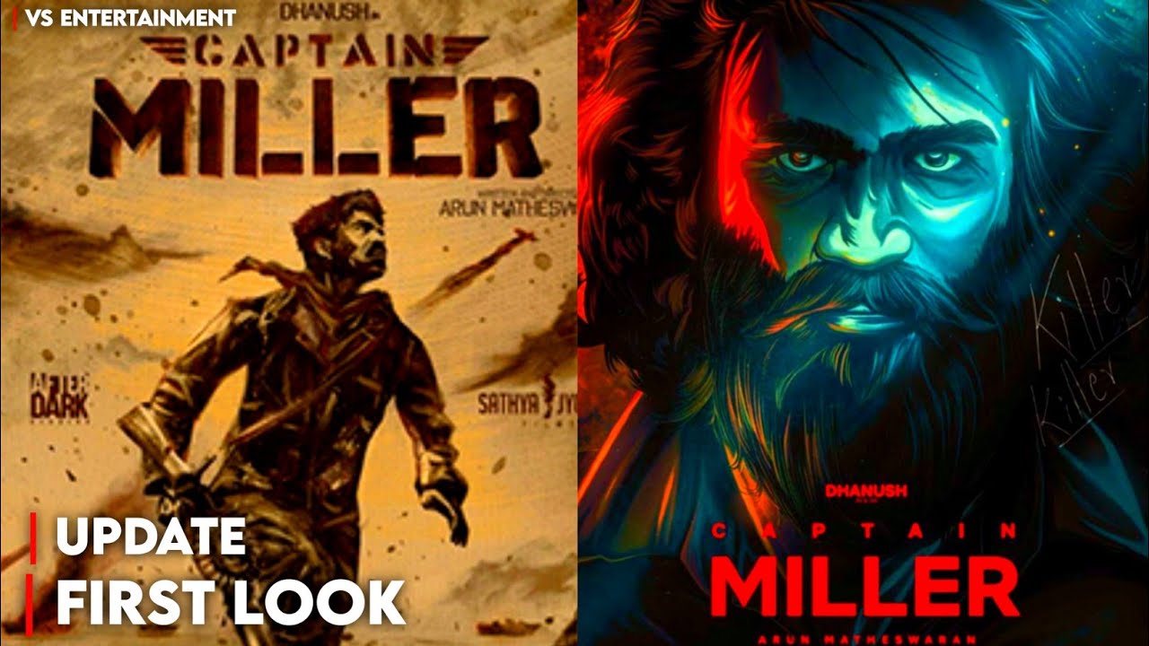 Captain Miller Official First Look Update | Dhanush Next Movie Update # ...