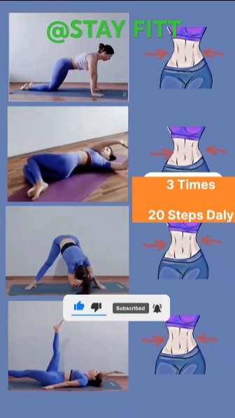 Belly fat burning exercise just do it at home#motivation#whole body excercise - YouTube