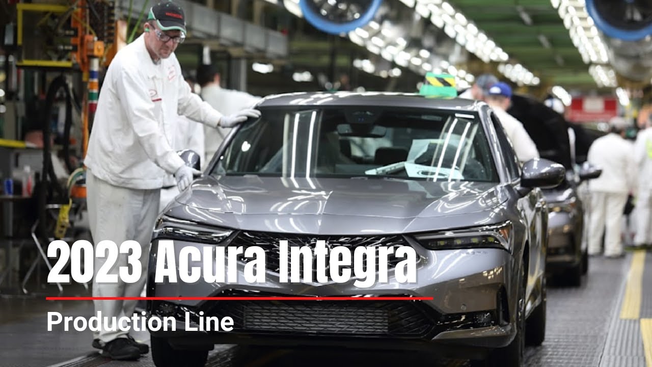 Acura Integra Production Line | Acura Plant in Ohio, US - How Acura Car ...