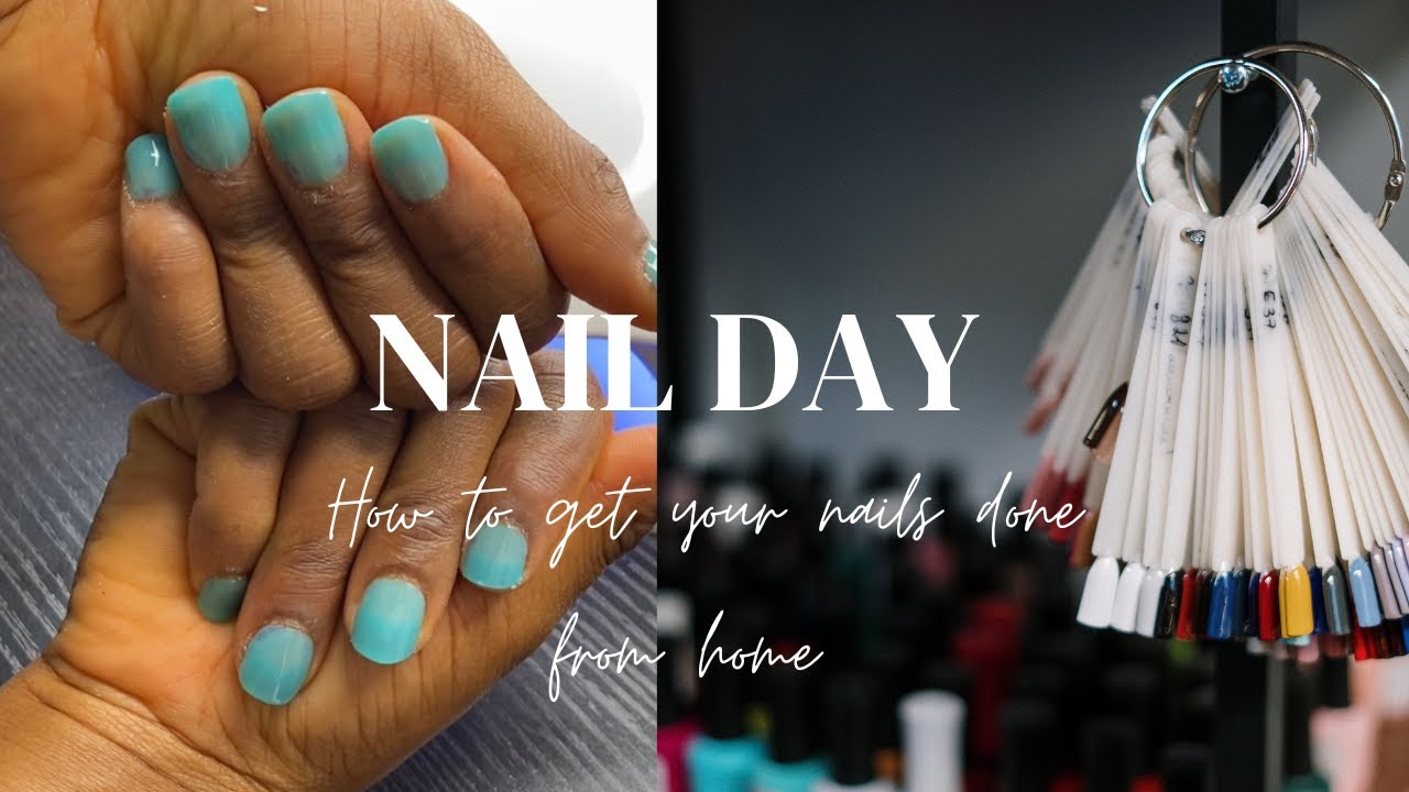 NAIL DAY /DIY NAIL FROM YOUR HOME WITH SALON RESULT - YouTube