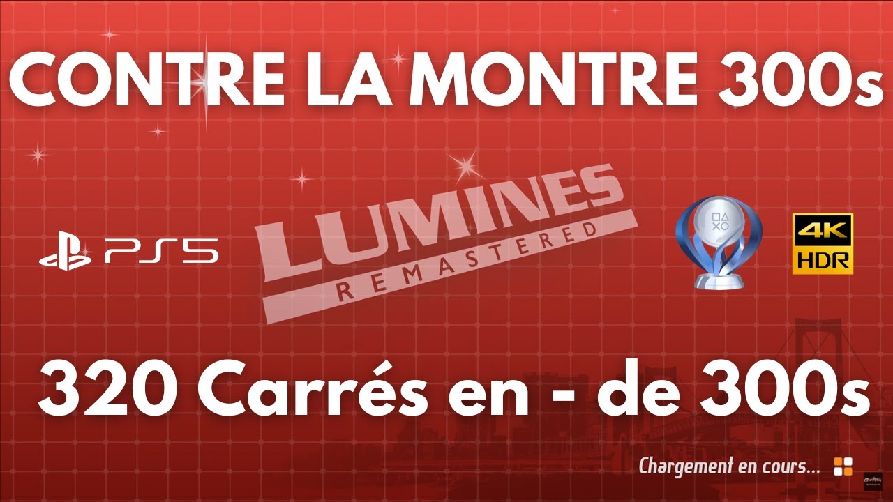 Lumines Remastered (PS4) - 🏆 Contre La Montre 300s 🏆 (320 Carrés en ...
