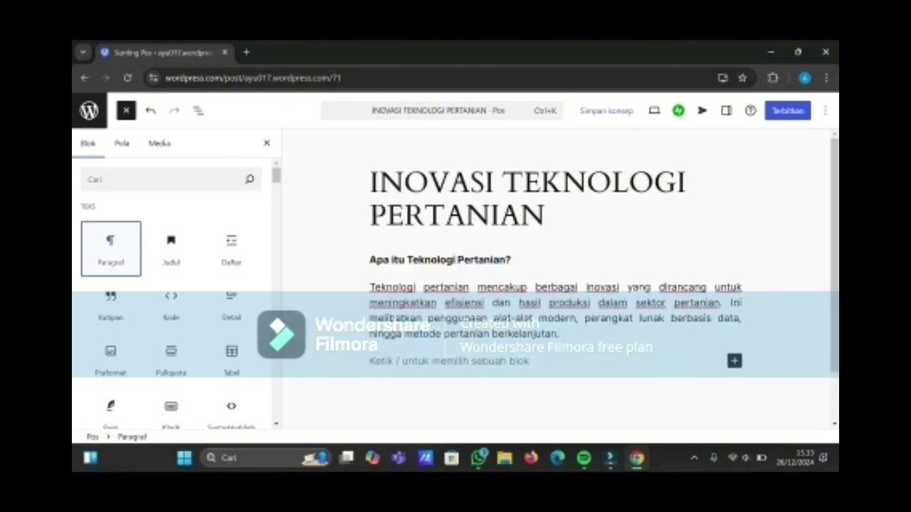Tugas 15 pemprograman dan aplikasi komputer - YouTube
