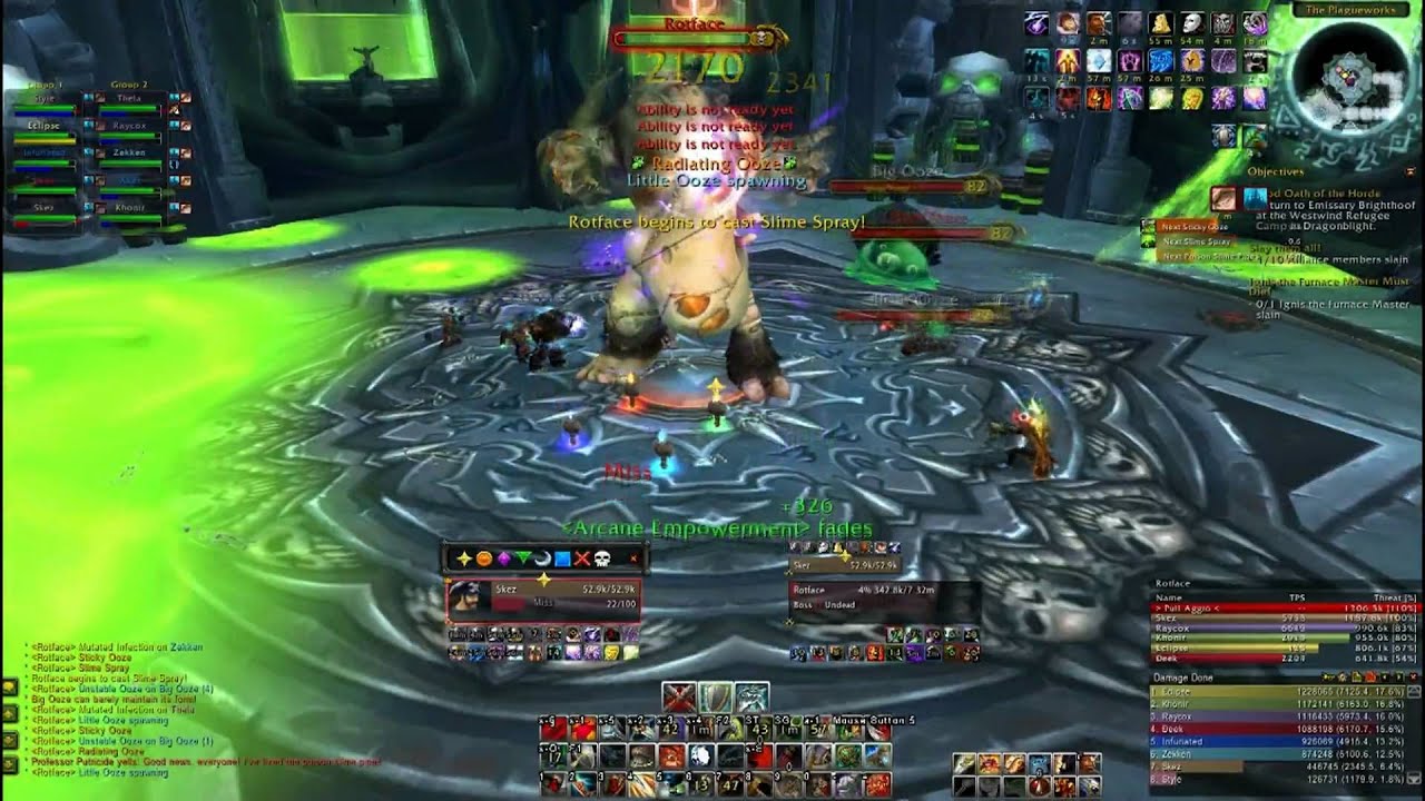 (How To) Rotface 10-man (Protection Warrior PoV) (Outland EU) - YouTube