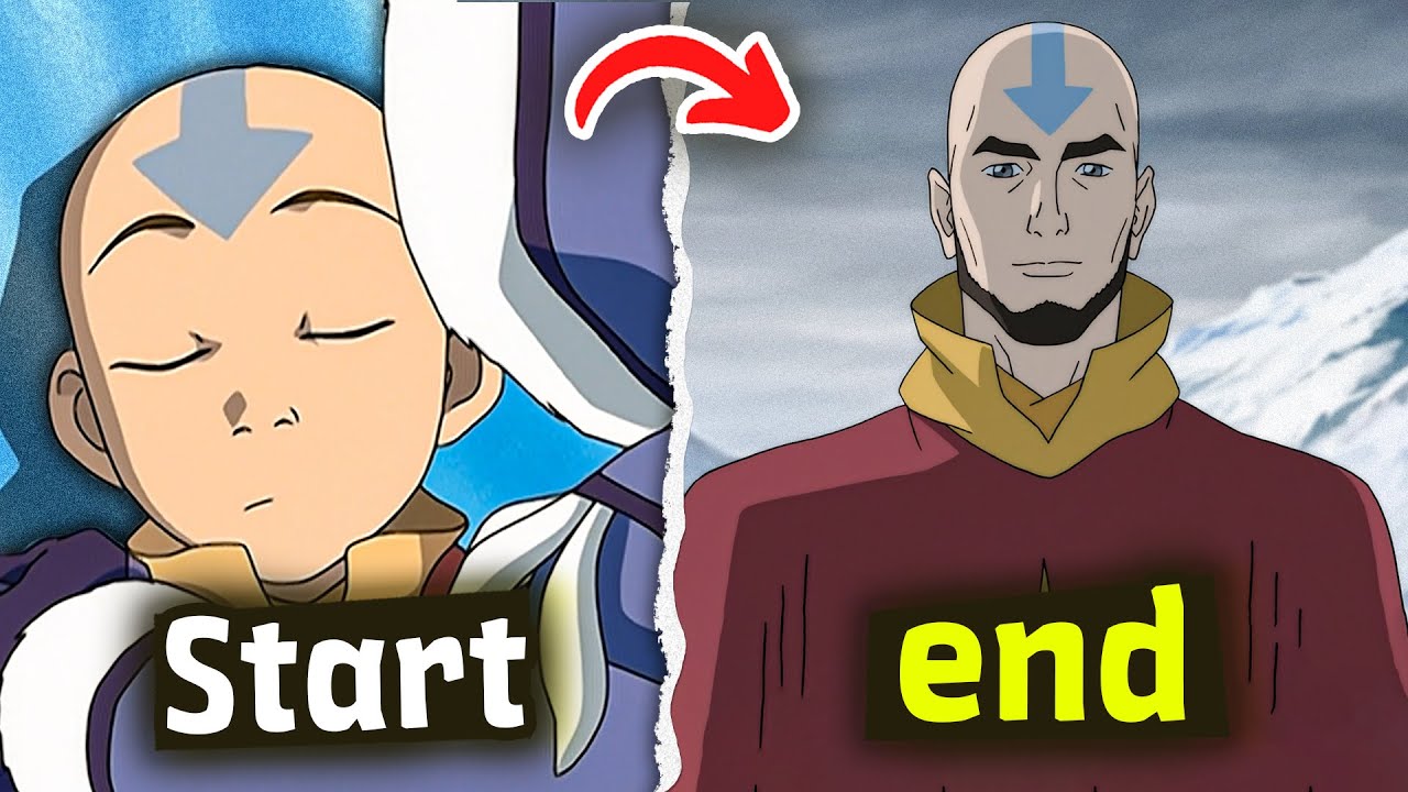Avatar: The Legend of Aang from Beginning to End (Recap in 44 Min) Aang ...