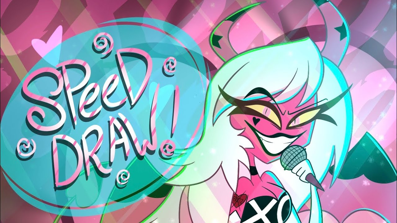 SPEED DRAW-Helluva Boss: Verosika Mayday - YouTube