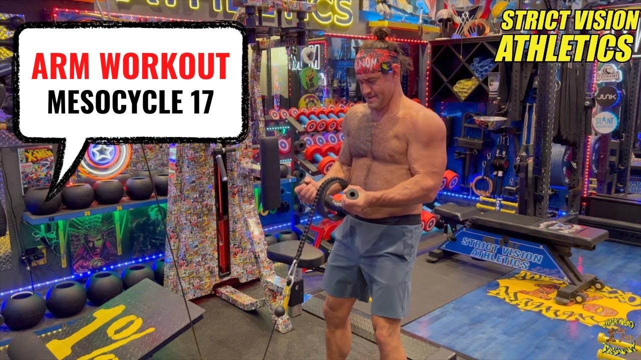 Crush YOUR ARMS TODAY! Arm Workout Mesocycle 17 - YouTube